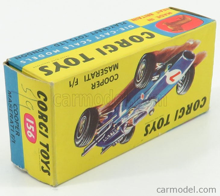 CORGI 156 Scale 1/43 | MASERATI COOPER F1 N 7 BLUE MET