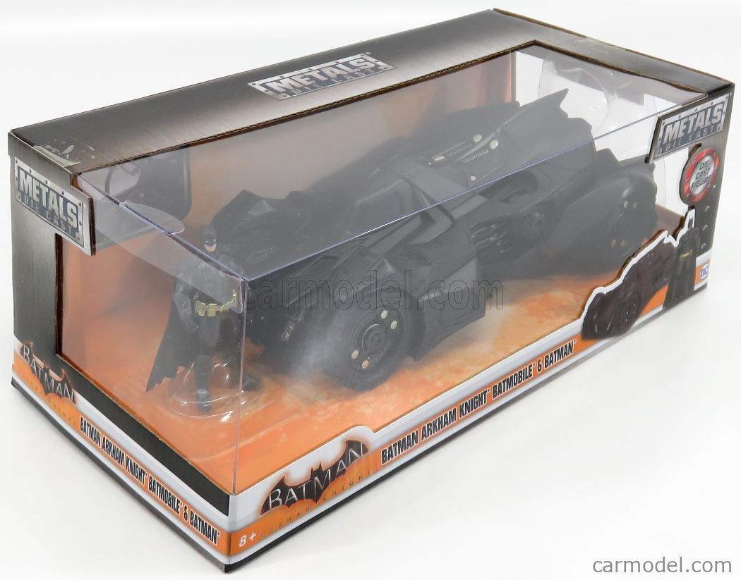JADA 98037 Scale 1/24 | BATMAN BATMOBILE WITH BATMAN FIGURE ARKHAM ...