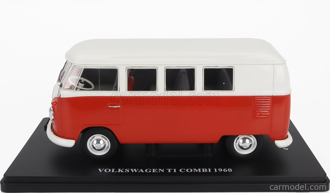 EDICOLA SALRMIT012-RED Scale 1/24 | VOLKSWAGEN T1 KOMBI MINIBUS 1960 ...
