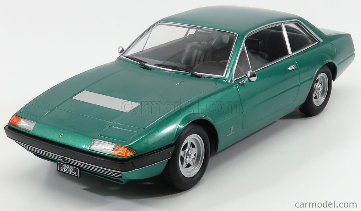 KK-SCALE KKDC180164 Scale 1/18 | FERRARI 365 GT4 2+2 1972 GREEN MET