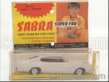 SABRA 8112/1 Echelle 1/43 | DODGE CHARGER HIPPIE'S IVORY