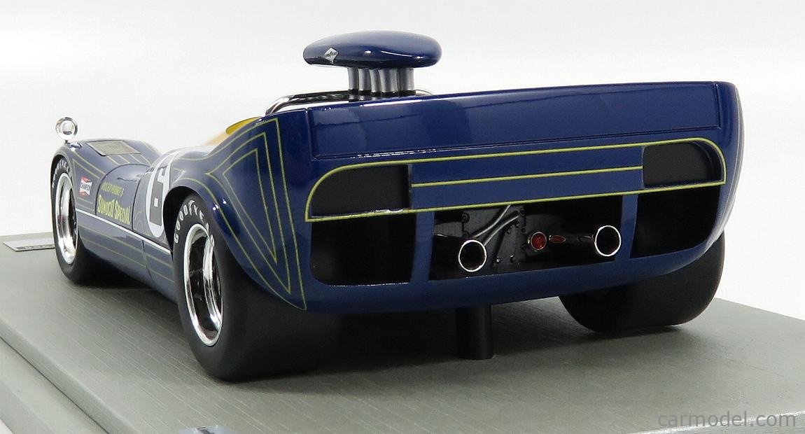 TECNOMODEL TM18-56A Scale 1/18 | McLAREN M6B CAN-AM TEAM SUNOCO N 6 BRIDGEHAMPTON GP 1968 MARK ...