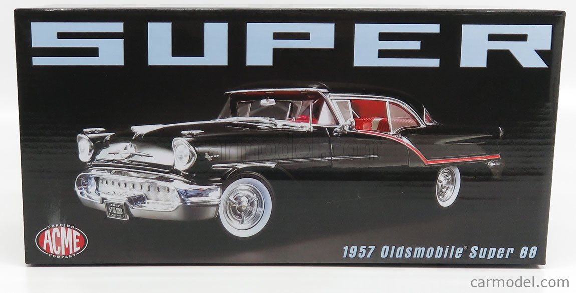 ACME-MODELS A1808004 Scale 1/18 | OLDSMOBILE SUPER 88 1957 BLACK