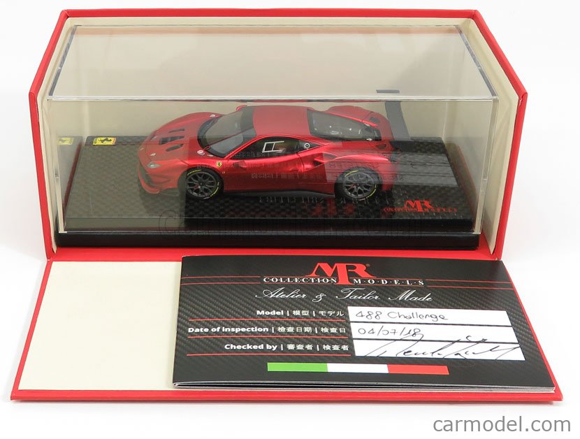MR-MODELS 488CHALLENGE Echelle 1/43 | FERRARI 488 CHALLENGE PRESS 2017 ...