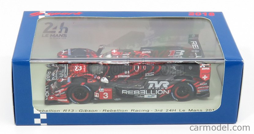 SPARK-MODEL S7002 Scale 1/43 | REBELLION R13 GIBSON TEAM REBELLION ...