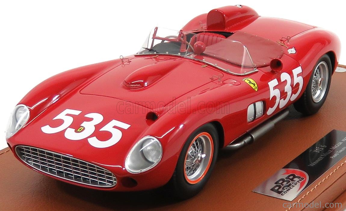 BBR-MODELS BBRC1807V-VET Scale 1/18 | FERRARI 315 N 535 WINNER MILLE ...