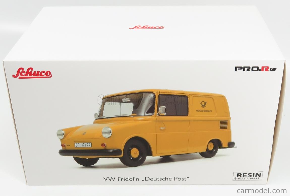 SCHUCO 0122 Echelle 1/18 | VOLKSWAGEN TYPE 147 VAN FRIDOLIN DEUTSCHE ...