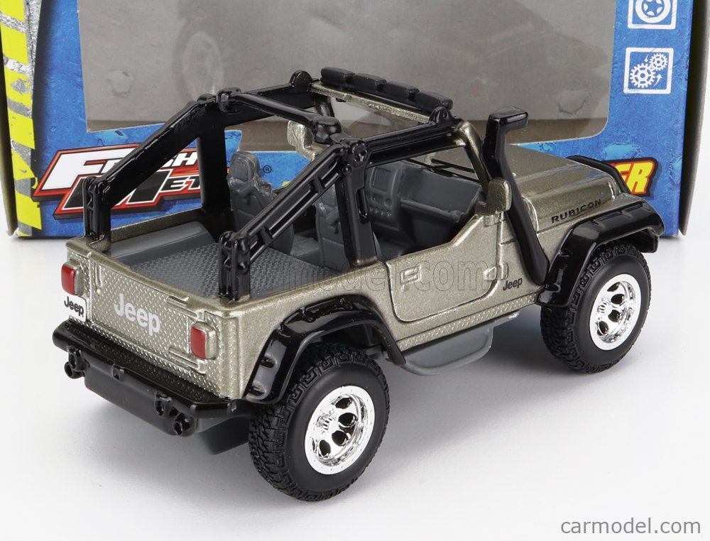 MAISTO 24069 Scale 1/42 | JEEP WRANGLER RUBICON OPEN 2012 GOLD MET