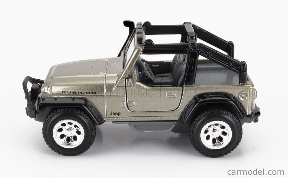 MAISTO 24069 Scale 1/42 | JEEP WRANGLER RUBICON OPEN 2012 GOLD MET