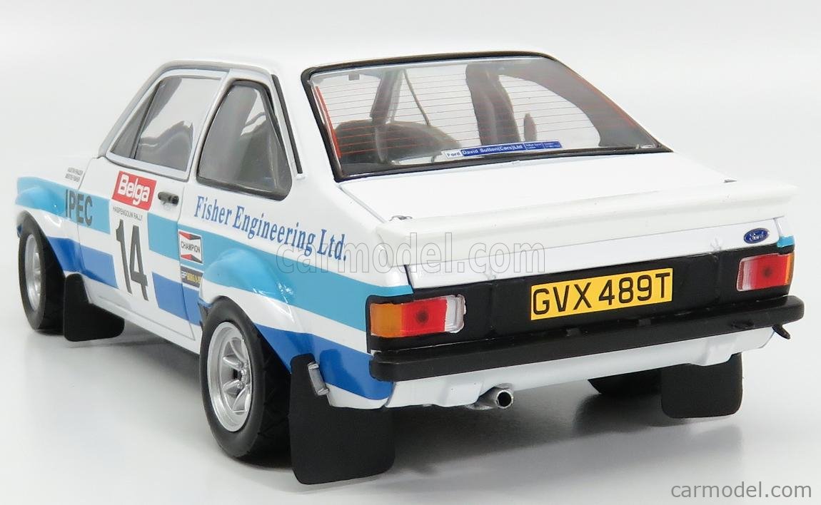 SUN-STAR 04498 Scale 1/18 | FORD ENGLAND ESCORT RS 1800 N 14 RALLY ...