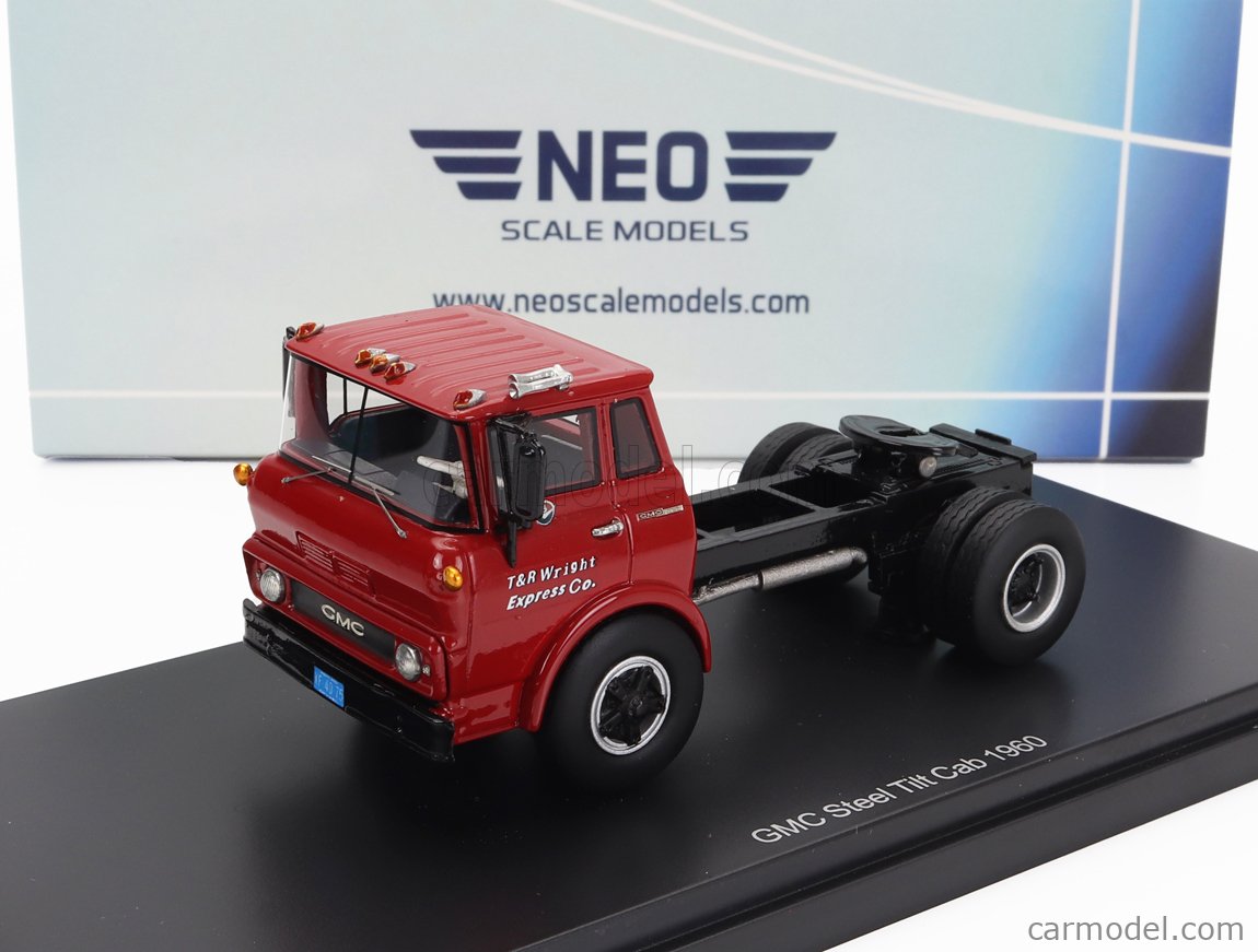 NEO SCALE MODELS NEO64075 Scale 1/64 | GMC TILT CAB TRACTOR TRUCK 2 ...