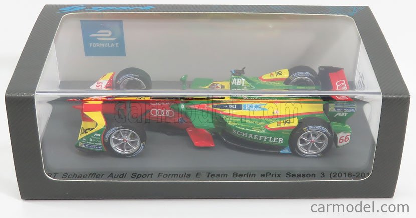 SPARK-MODEL S5901 Scale 1/43 | AUDI FORMULA-E FE02 E-TRON TEAM AUDI ...