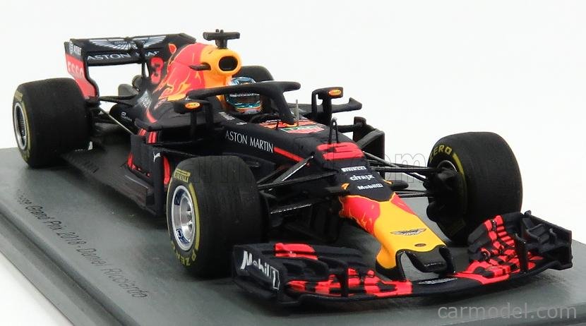 SPARK-MODEL S6058 Scale 1/43 | RED BULL F1 RB14 TEAM ASTON MARTIN TAG ...