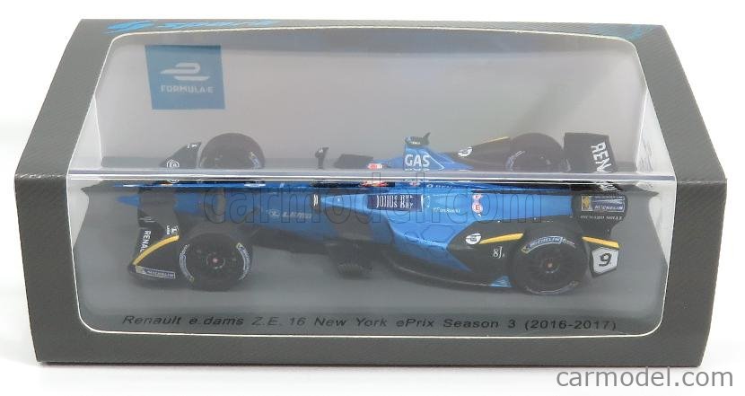 SPARK-MODEL S5922 Scale 1/43 | RENAULT FORMULA-E Z.E.16 TEAM RENAULT E ...