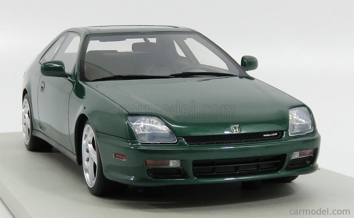 LS-COLLECTIBLES LS038D Scale 1/18 | HONDA PRELUDE COUPE 1997 GREEN MET