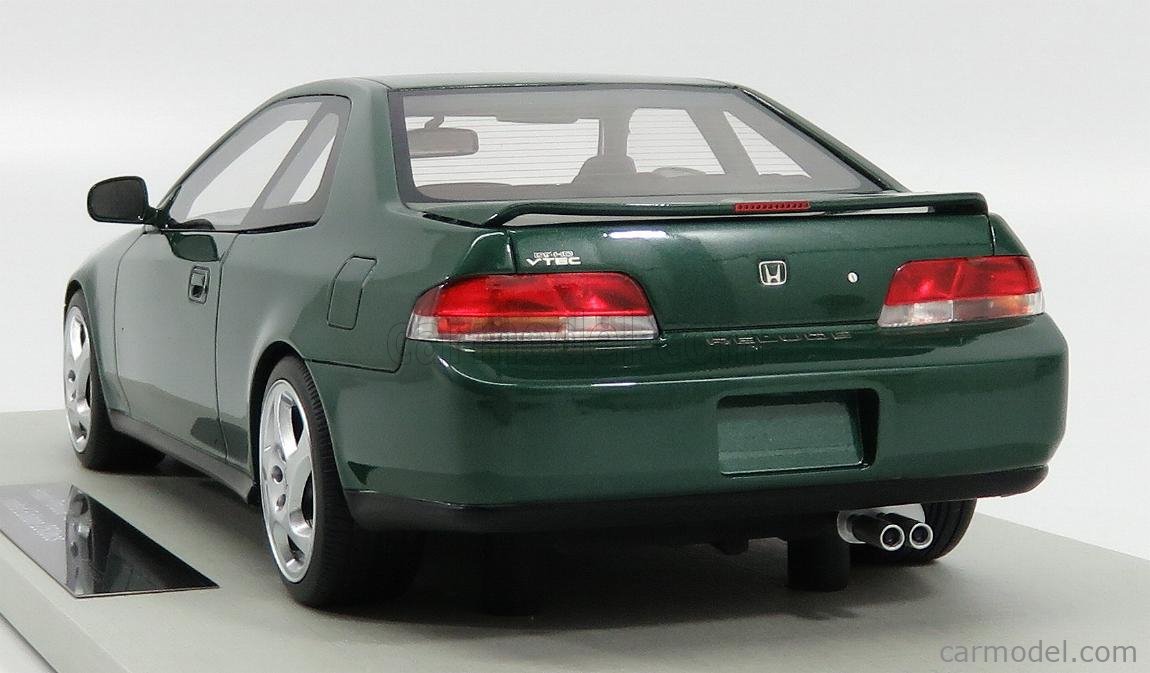 LS-COLLECTIBLES LS038D Scale 1/18 | HONDA PRELUDE COUPE 1997 GREEN MET