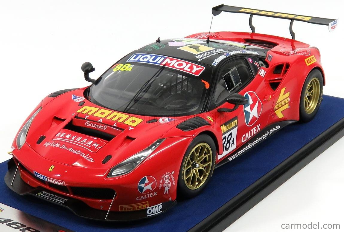 LOOKSMART LS18-RC12 Scala 1/18 | FERRARI 488 GT3 3.9L TURBO V8 TEAM ...