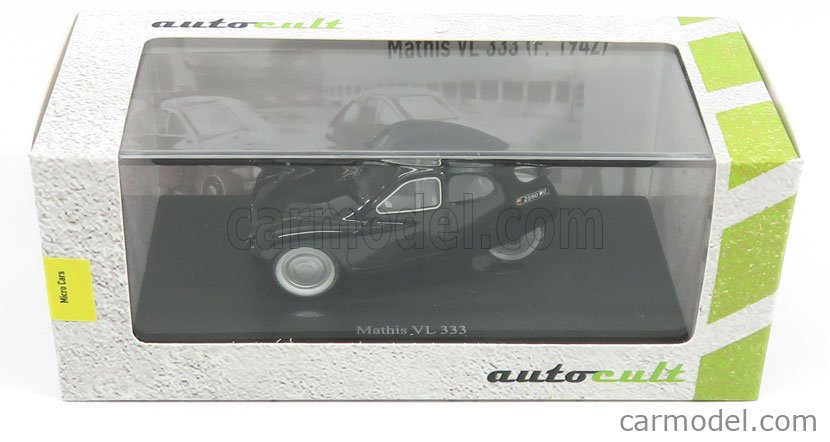 AUTOCULT ATC03015 Scale 1/43 | MATHIS VL 333 FRANCE 1942 BLACK