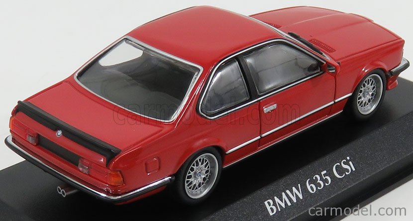MINICHAMPS 940025122 Scale 1/43 | BMW 6-SERIES 635 CSi (E24) COUPE 1982 RED
