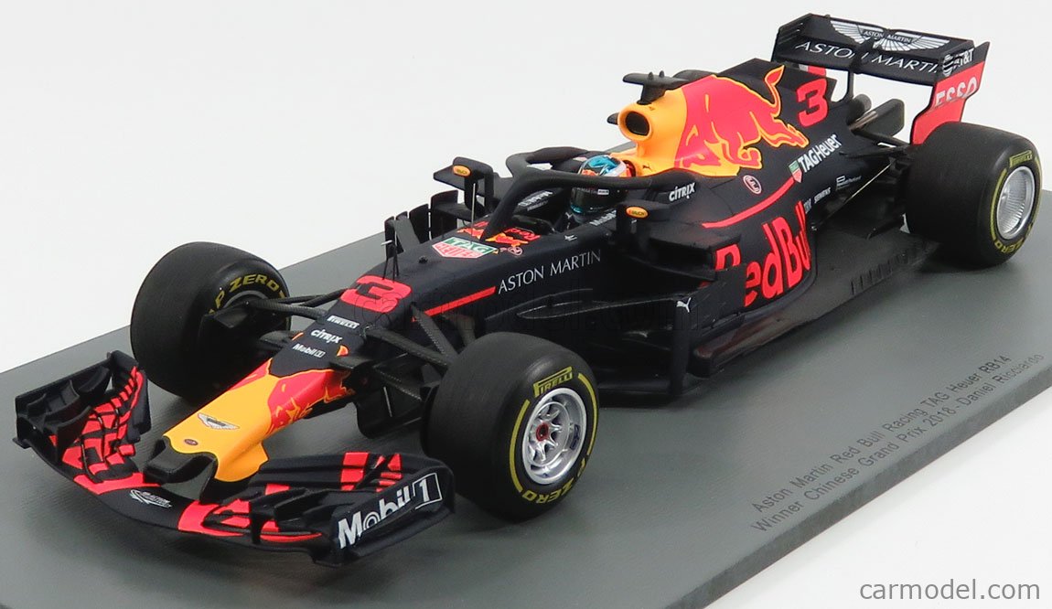 SPARK-MODEL 18S347 Scale 1/18 | RED BULL F1 RB14 TEAM ASTON MARTIN TAG ...