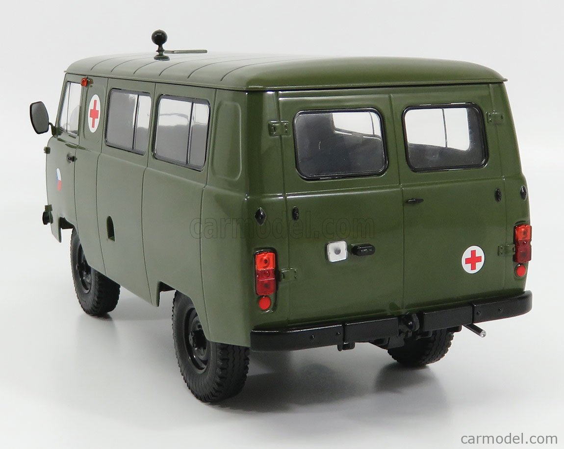 PREMIUM CLASSIXXS 47073 Масштаб 1/18 | UAZ 452A MINIBUS (3692) CZ ...