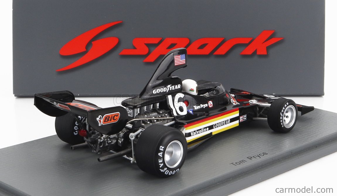 SPARK-MODEL S3837 Scale 1/43 | SHADOW F1 DN5 N 16 3rd BRAZILIAN GP 1976 ...