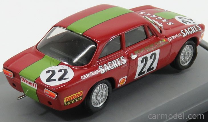 PROGETTO K PK Escala 1/43 | ALFA ROMEO 2000 GTV TEAM MOCAR RACING N 22 ...