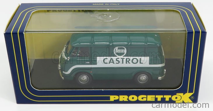 PROGETTO K PK309 Scale 1/43 | ALFA ROMEO ROMEO 2 VAN FURGONE CASTROL ...