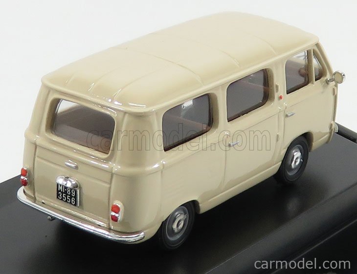 EXEM EXM002 Scale 1/43 | FIAT 600T MINIBUS PULMINO 1961 CREAM