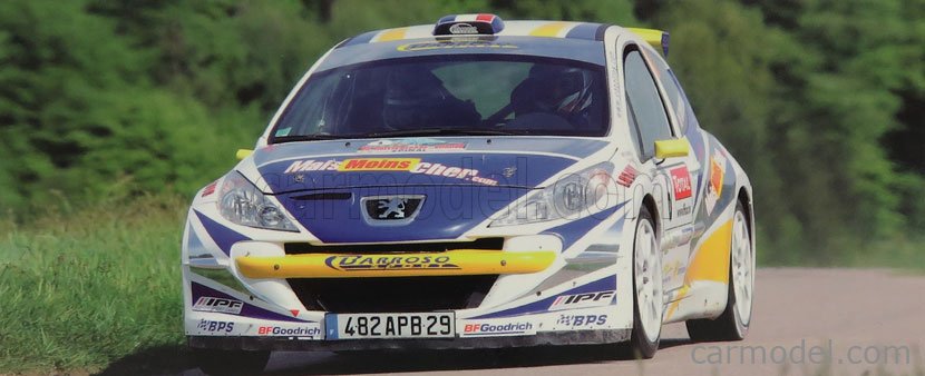 EDICOLA RALTWJP034 Masstab: 1/43 | PEUGEOT 207 S2000 N 6 RALLY ALSACE ...