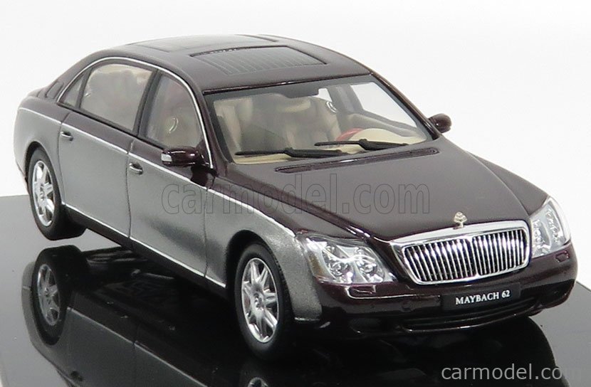 AUTOART 56161 Scale 1/43 | MAYBACH 62 LWB LIMOUSINE 2004 BORDEAUX MET ...