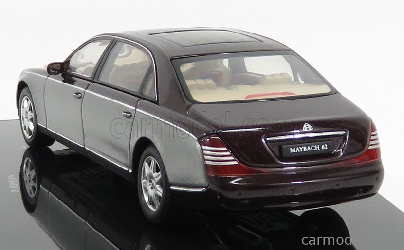 AUTOART 56161 Scale 1/43 | MAYBACH 62 LWB LIMOUSINE 2004 BORDEAUX MET ...