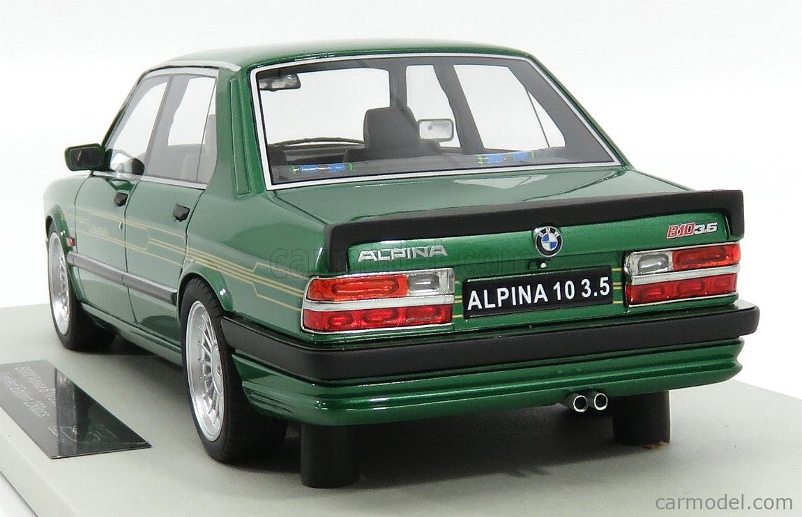 LS-COLLECTIBLES LS044B Escala 1/18 | BMW 5-SERIES ALPINA B10 3.5 BITURBO 1989 GREEN
