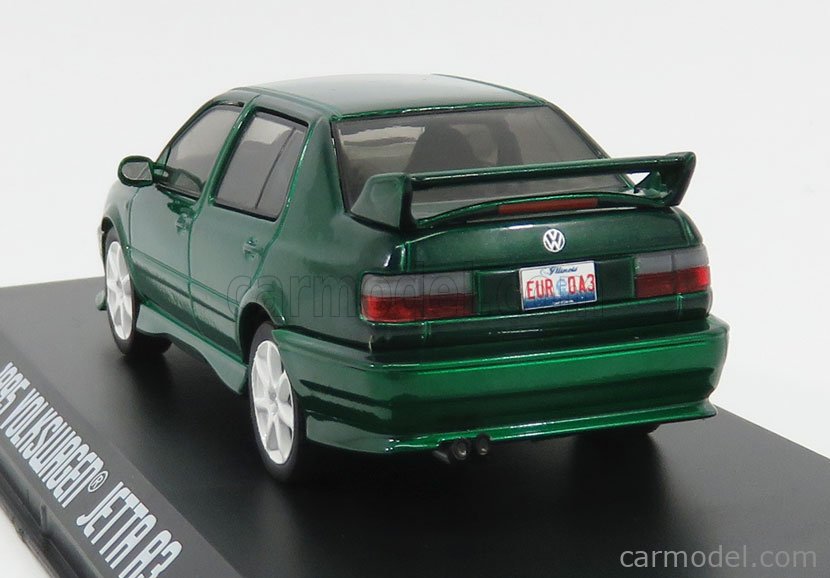 GREENLIGHT 86322-GRE Scale 1/43 | VOLKSWAGEN JETTA A3 1995 GREEN MET
