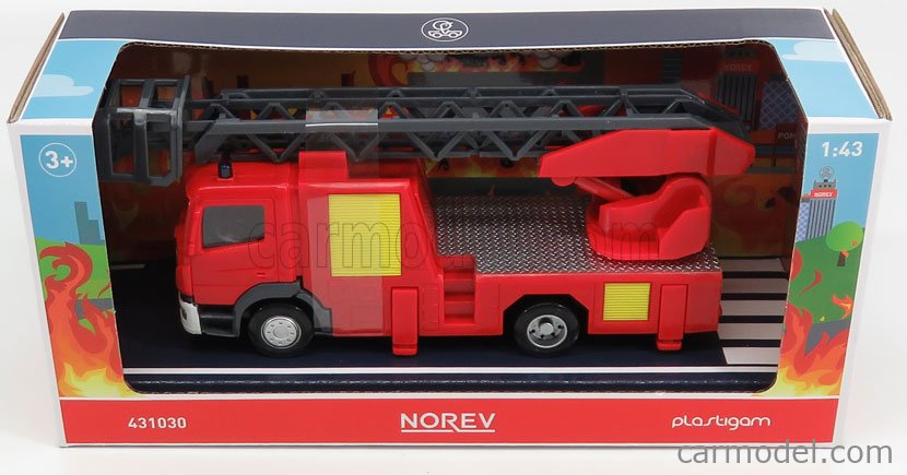 NOREV 431030 Scale 1/43 | MERCEDES BENZ TOYS - ATEGO TRUCK FIRE ENGINE ...