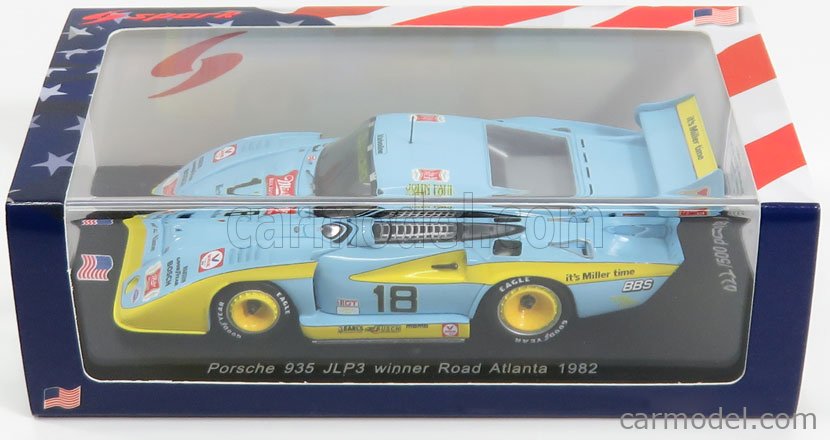 SPARK-MODEL US035 Scale 1/43 | PORSCHE 935 JLP-3 N 18 6h RIVERSIDE 1982 ...