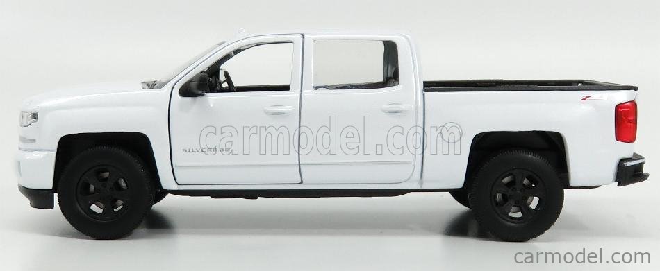 WELLY WE24083W Scale 1/24 | CHEVROLET SILVERADO DOUBLE CABINE PICK-UP ...