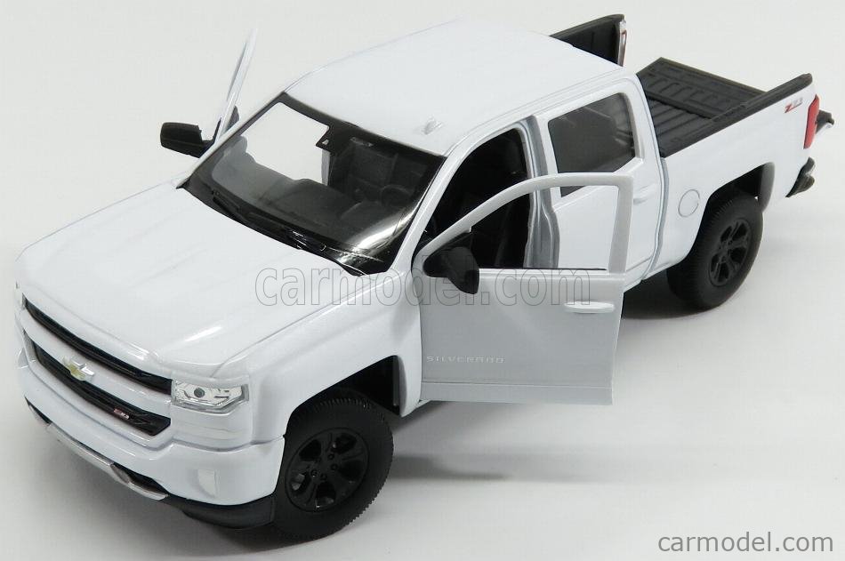 WELLY WE24083W Scale 1/24 | CHEVROLET SILVERADO DOUBLE CABINE PICK-UP ...