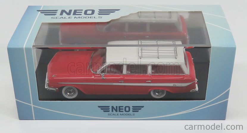 NEO SCALE MODELS NEO46965 Масштаб 1/43 | CHEVROLET CORVETTE NOMAD 1961 ...