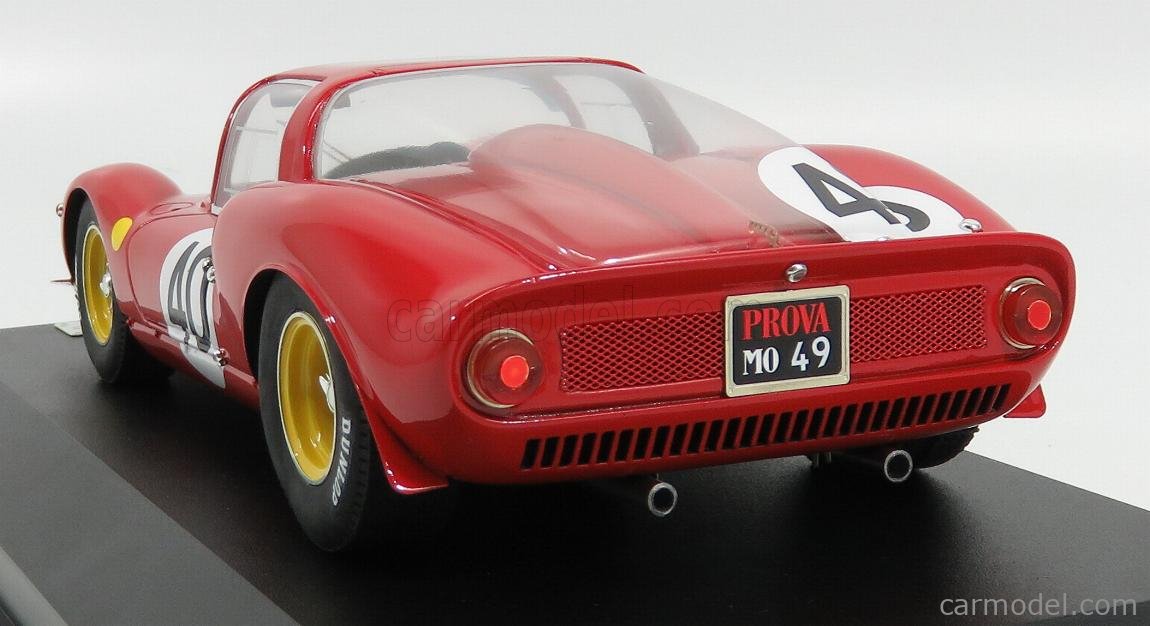 MG-MODEL DINO118077 Scale 1/18 | FERRARI DINO 166P COUPE ch.0834 TEAM ...