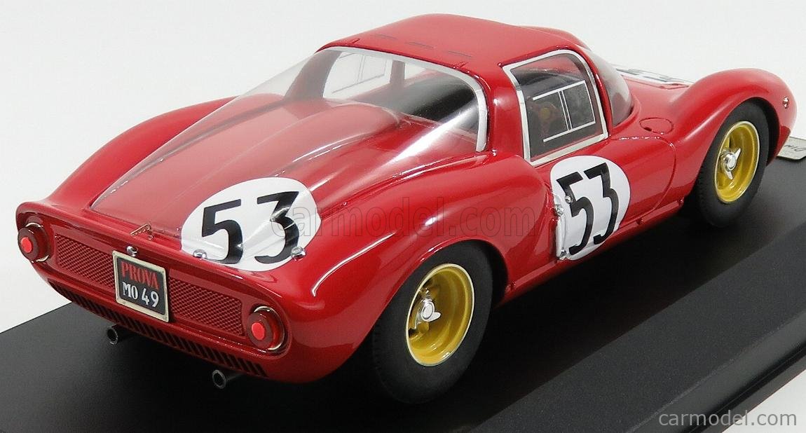 MG-MODEL DINO118075 Scale 1/18 | FERRARI DINO 166P COUPE ch.0834 N 53 ...