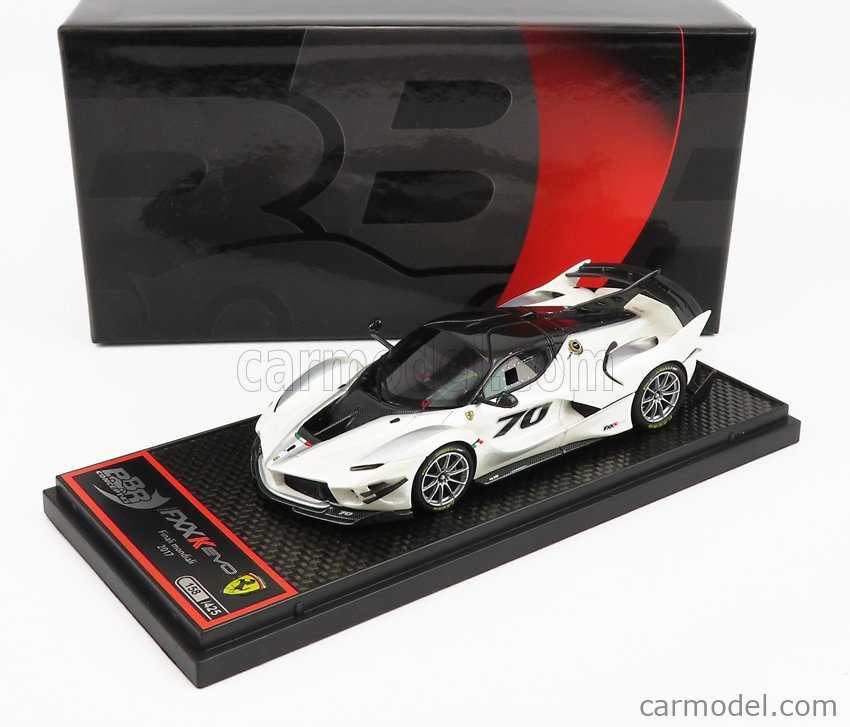 BBR-MODELS BBRC210A Scale 1/43 | FERRARI FXX-K EVO N 70 FINALI MONDIALI 2017 BIANCO ITALIA ...