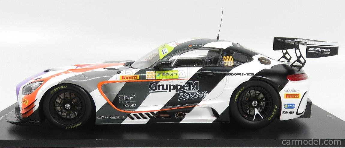 SPARK-MODEL 18SA016 Scale 1/18 | MERCEDES BENZ GT-S GT3 AMG TEAM GRUPPE ...