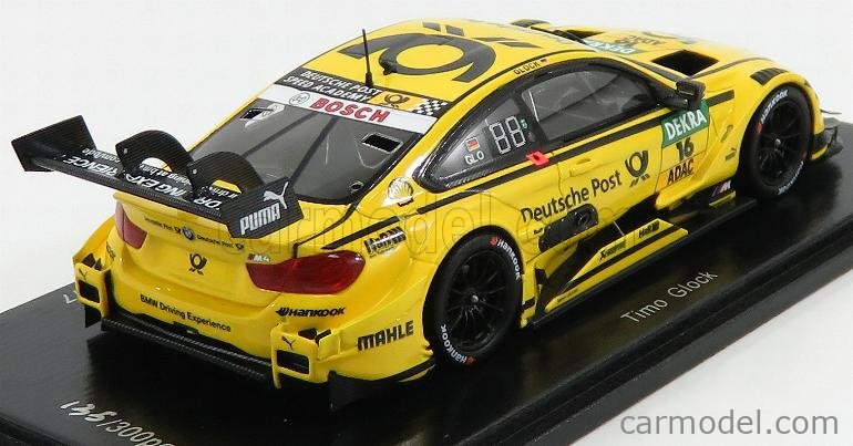 SPARK-MODEL SG357 Scale 1/43 | BMW M4 DTM TEAM RMG HOCKENHEIM N 16 DTM ...