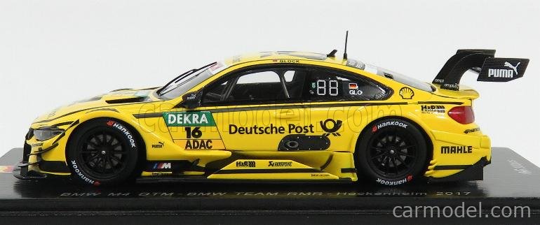SPARK-MODEL SG357 Scale 1/43 | BMW M4 DTM TEAM RMG HOCKENHEIM N 16 DTM ...