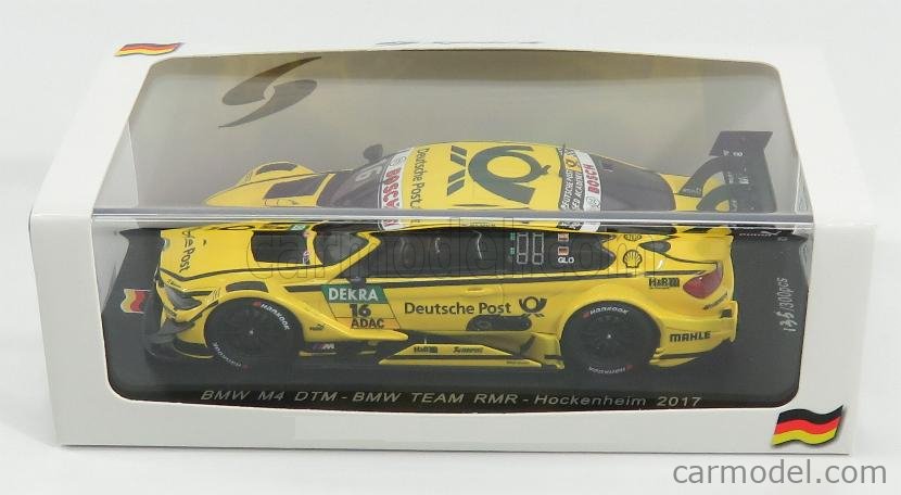 SPARK-MODEL SG357 Scale 1/43 | BMW M4 DTM TEAM RMG HOCKENHEIM N 16 DTM ...