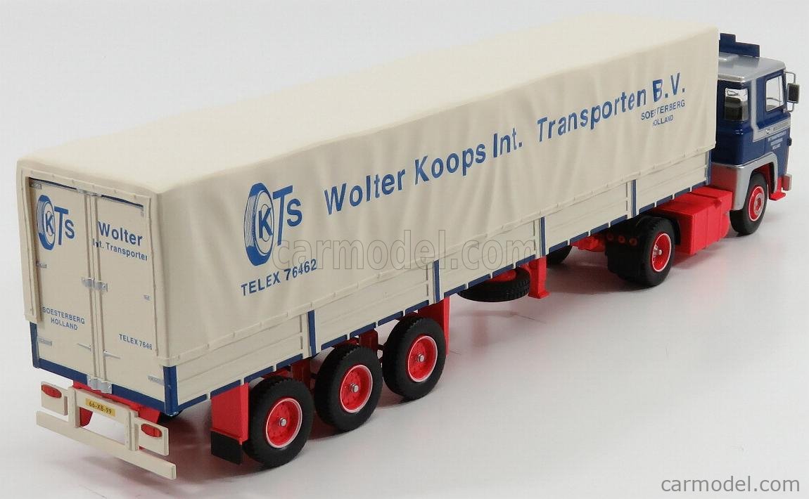 IXO-MODELS TTR004 Масштаб 1/43 | SCANIA 141 LBT TRUCK TELONATO WOLTER ...