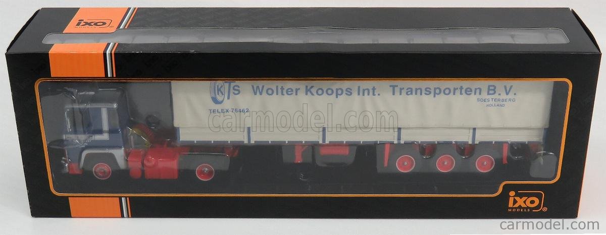 IXO-MODELS TTR004 Echelle 1/43 | SCANIA 141 LBT TRUCK TELONATO WOLTER ...