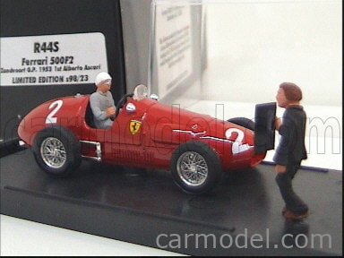 BRUMM PROM S98/23 Scale 1/43 | FERRARI F1 500 F2 N 2 ASCARI + MAN FOR ...