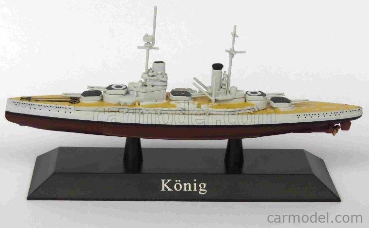 EDICOLA WARSHIP018 Scale 1/1250 | WARSHIP KONIG LIGHT CRUISER GERMANY ...